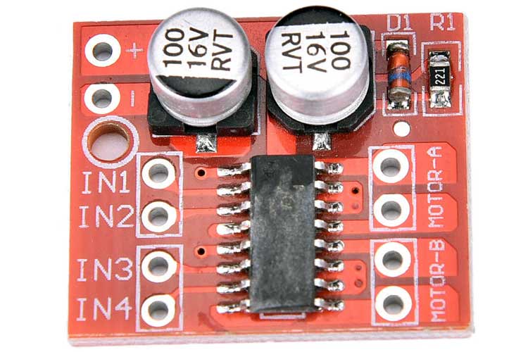 MX1508 DC Motor Driver with PWM Control Pinout, Datasheet, Features ...